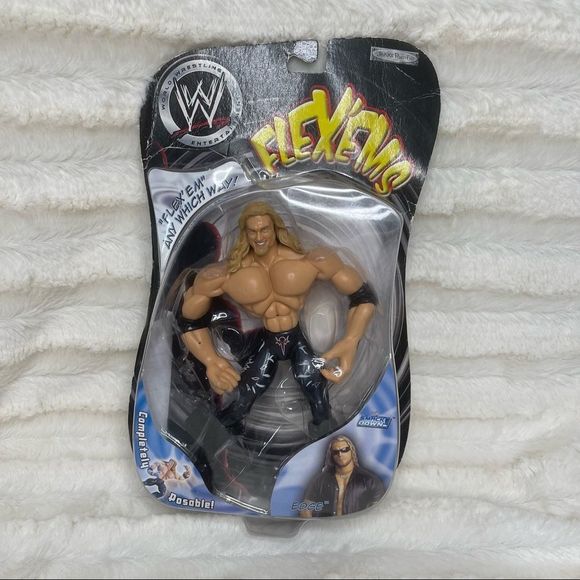WWE | Toys | Wwe Flexems Edge 204 Figure Set World Wrestling ...
